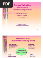 Vial Filling Stoppering Process | PDF