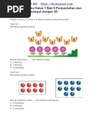 Soal Matematika Kelas 1 Bab 1 | PDF | Olahraga & Rekreasi | Griya & Taman