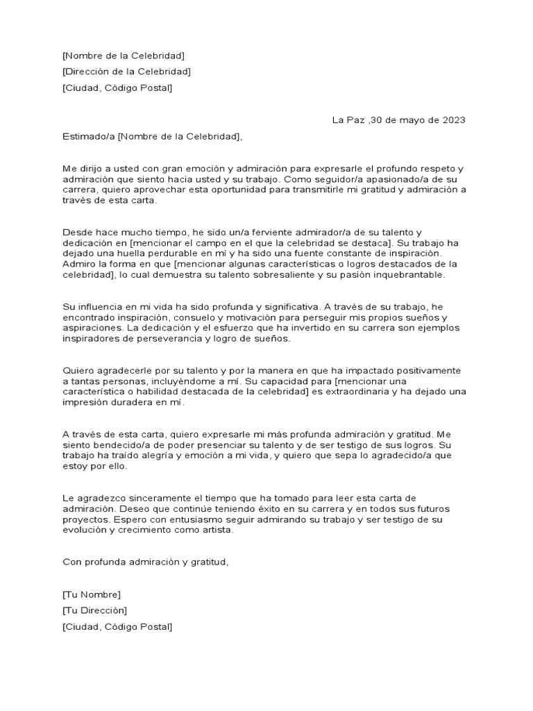 Nombre de La Celebridad | PDF | Crecimiento personal y profesional ...