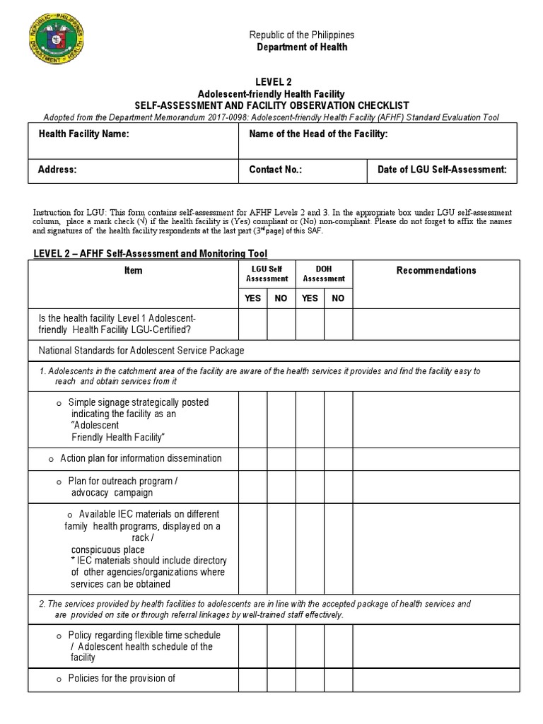 Afhf Level 2 | PDF | Health Care | Social Programs