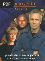 Stargate SG-1 RPG Blank Character Sheet | PDF