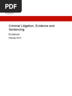 Civil Evidence Act 1995 Overview | PDF | Hearsay | Evidence (Law)