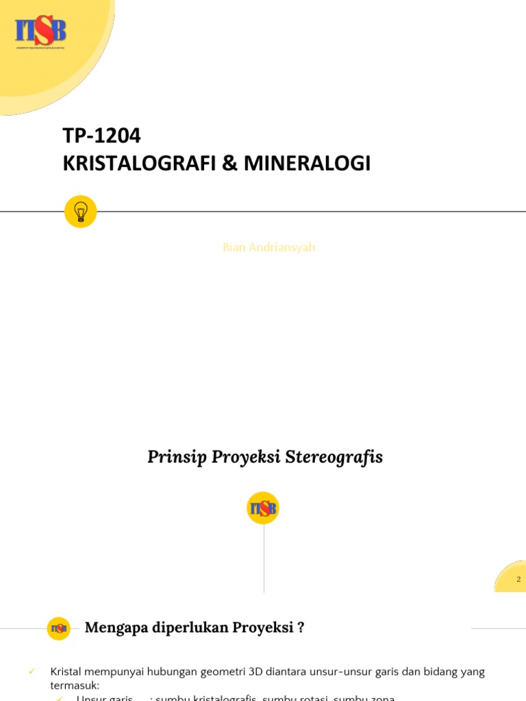 07 Proyeksi Stereografis, Sudut Antar Bidang | PDF