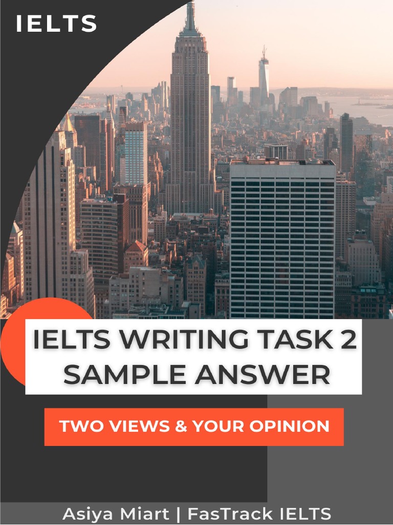 Ielts Writing Task 2 Sample Two Views Tax | PDF | Wellness