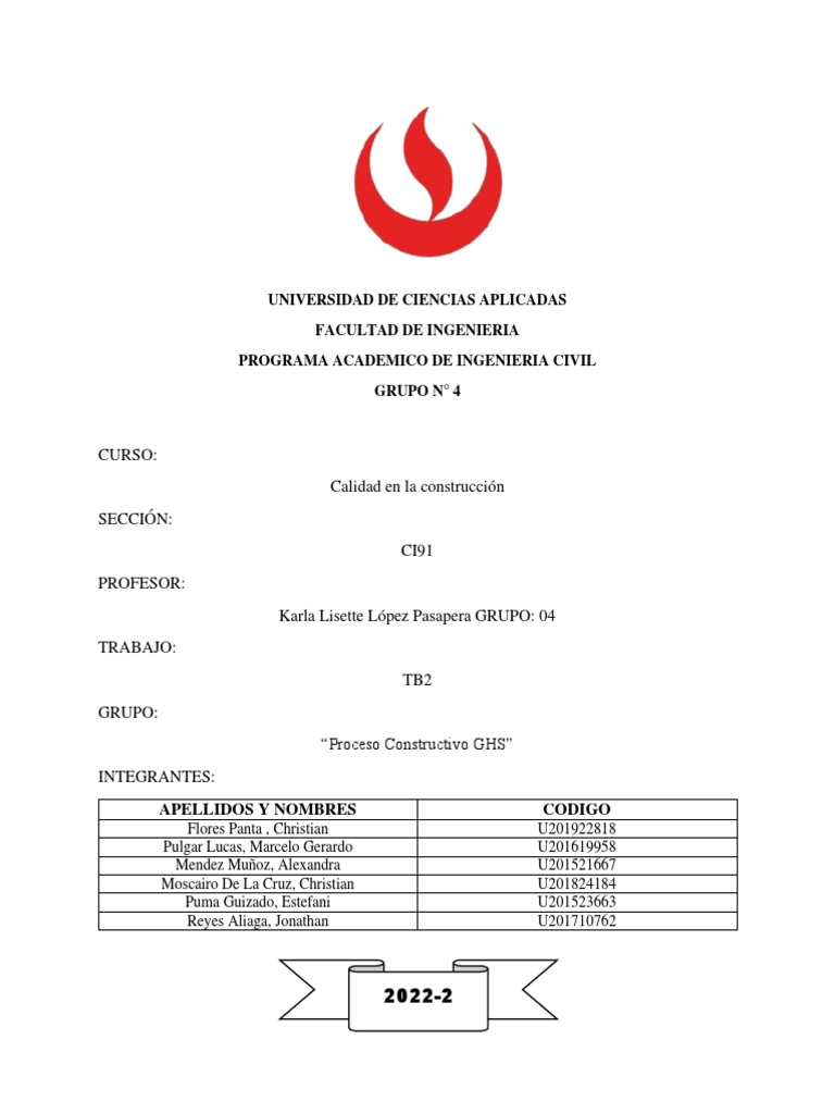 TB2 Calidad Ci91 | PDF