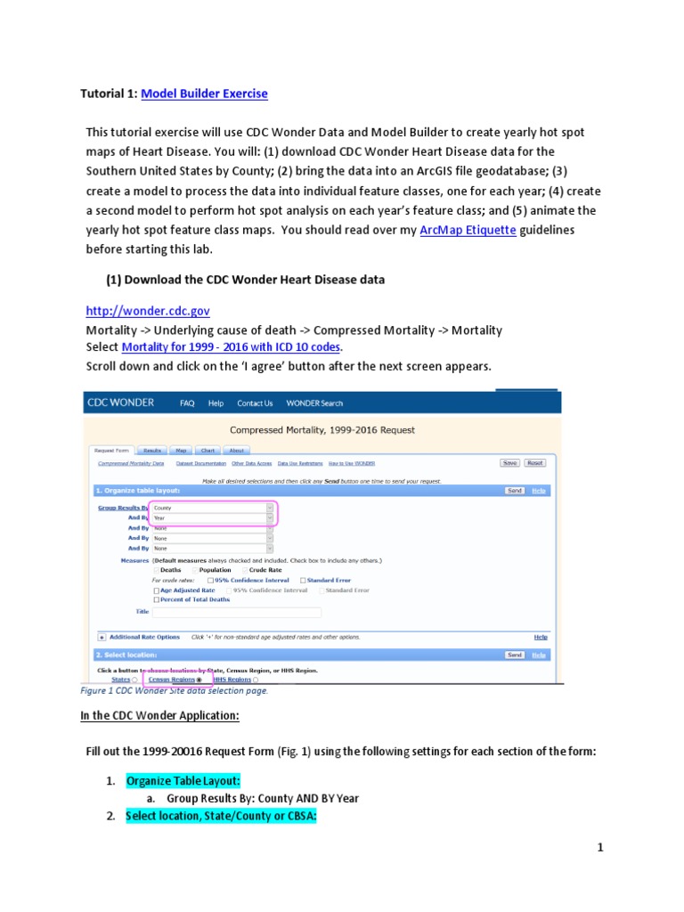Spatialstatistics Modelbuilder Tutorial Pdf 