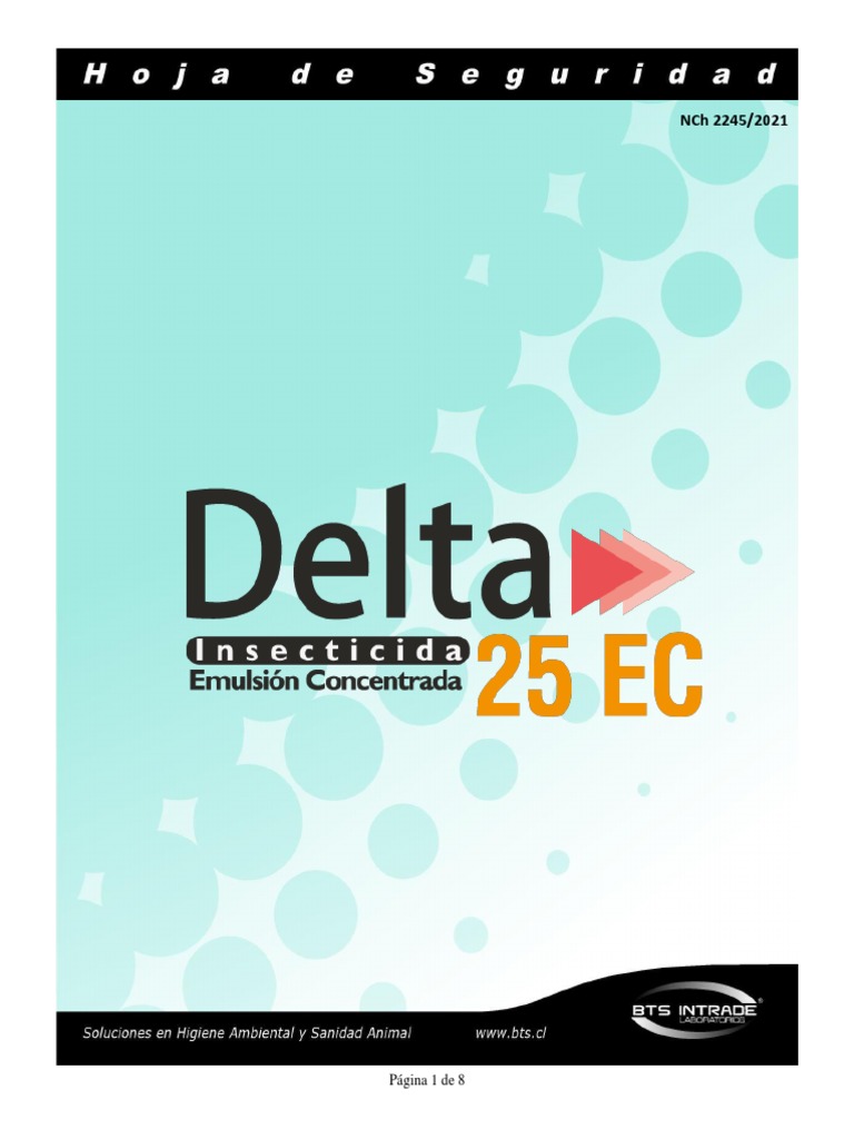 MSDS Delta 25 EC 21 | PDF