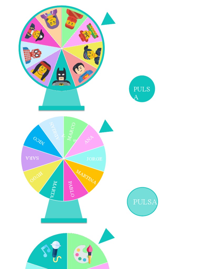 Ruleta Interactiva Descargable 1 | PDF