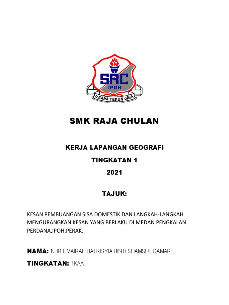 Smk Raja Chulan | PDF