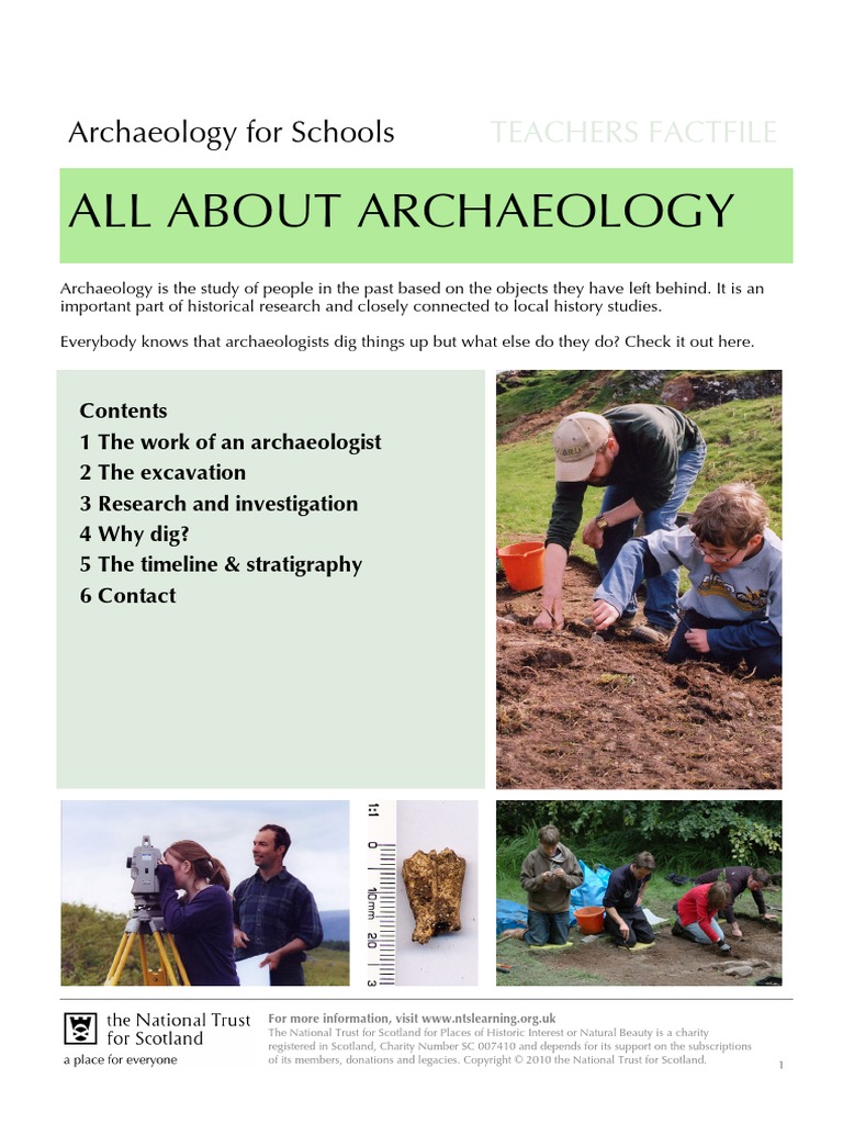 03-All About Archaeology 0611 | PDF | Archaeology | Geophysical Survey (Archaeology)