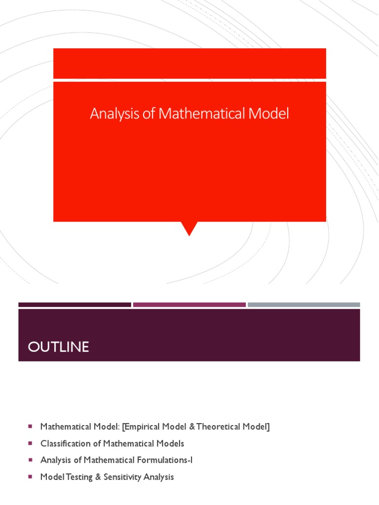4 Analisis Mathematical Model | PDF