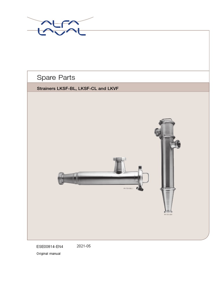 LKSF-BL Strainer Spare Part | PDF