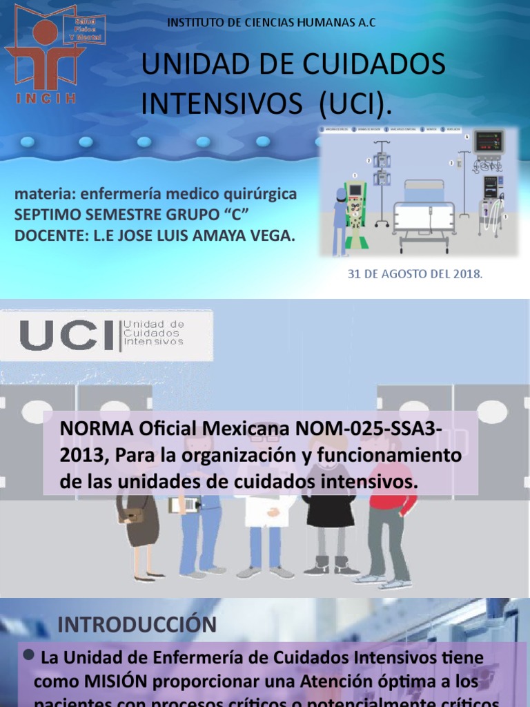 Uci Quirurgica | PDF | Medicina de Cuidados Intensivos | Unidad de Cuidados Intensivos