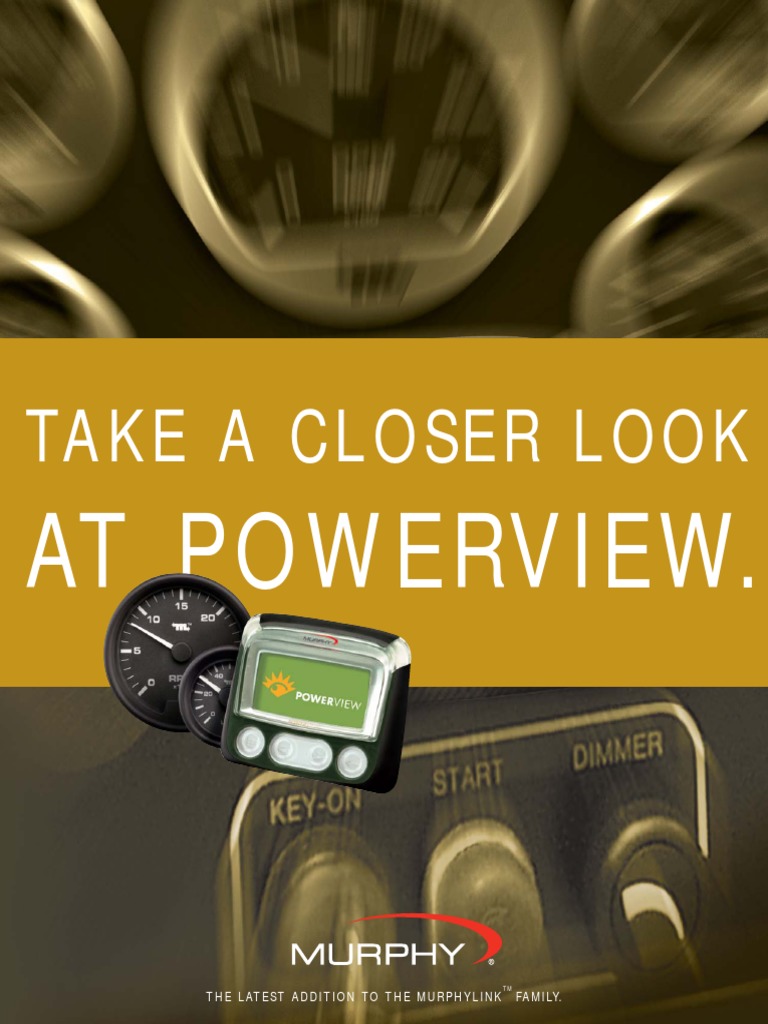 Engine Gauge Murphy Brochure | PDF | Electrical Connector | Power Supply
