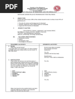 DLP Volleyball Final Detailed Lesson Plan in Pe | PDF | Volleyball