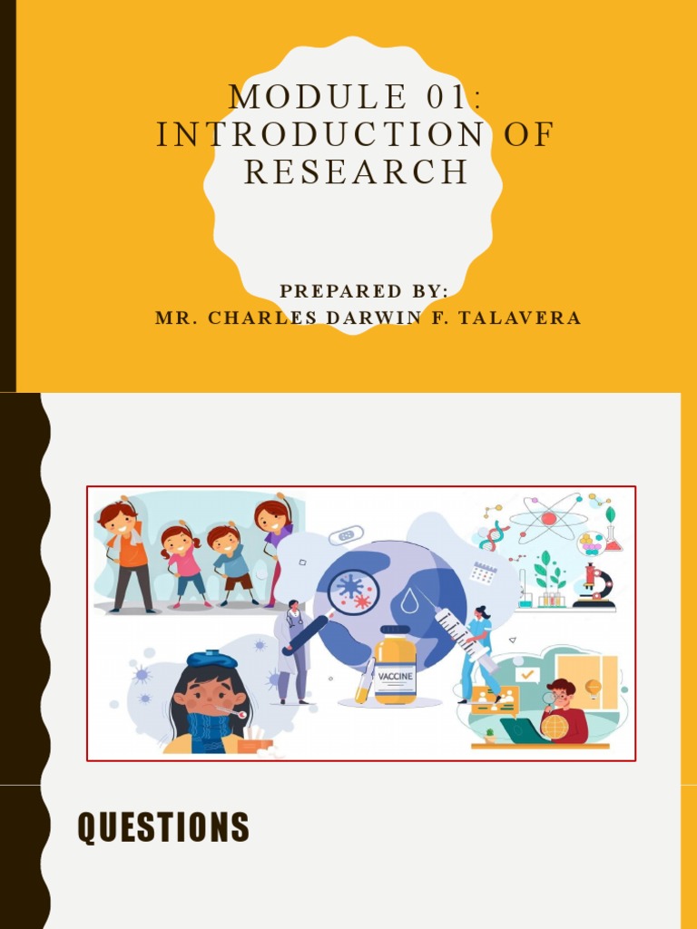 Module 01 - Introduction of Research | PDF | Quantitative Research ...
