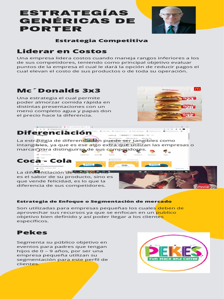 Estrategias Genericas de Porter | PDF