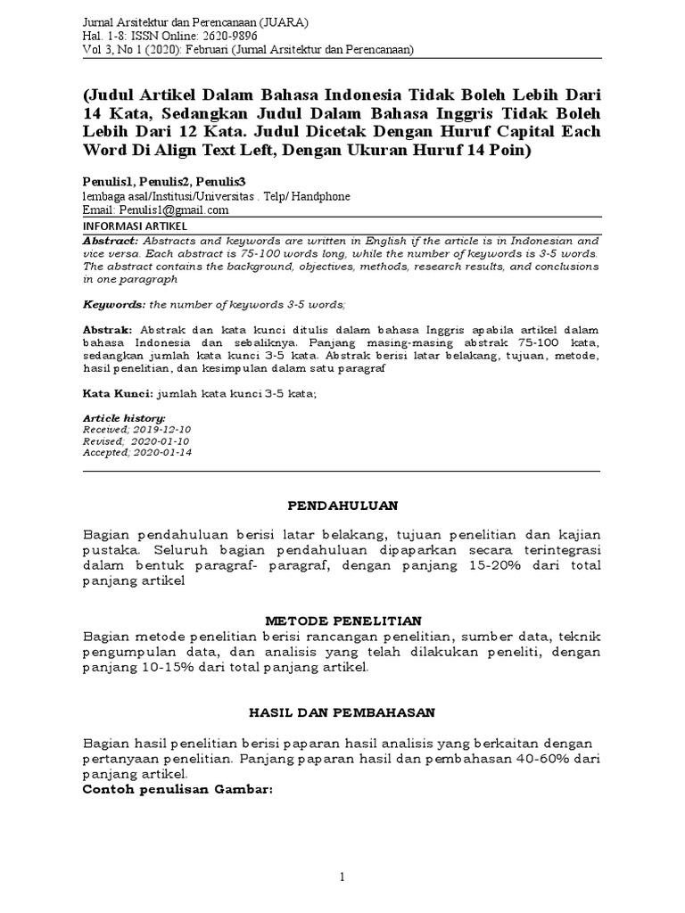 Template JUARA UNISA TERBARU | PDF