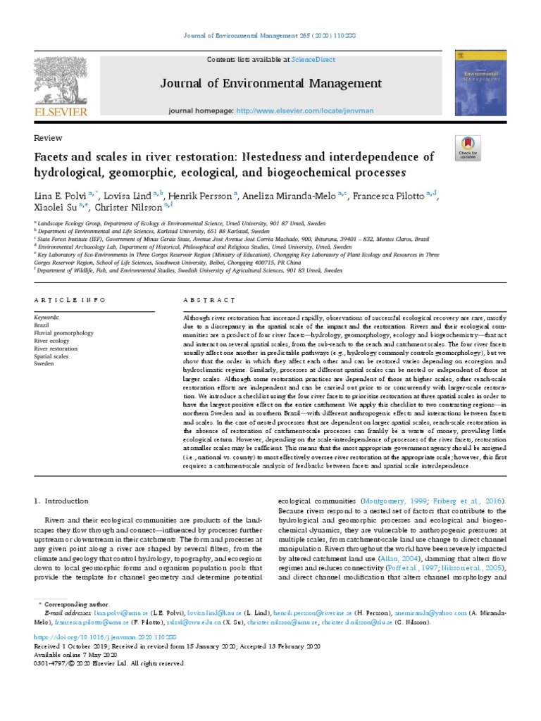 Key Paper Polvi Et Al 2020 | PDF