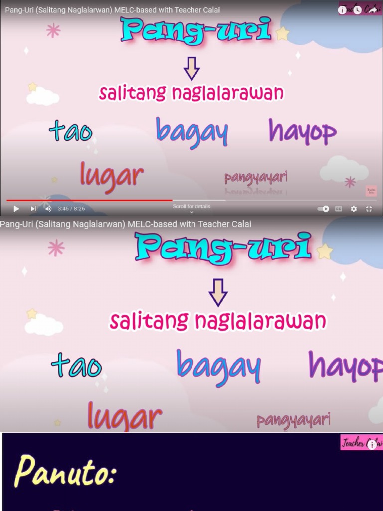 Pang-Uri Activity Sheets | PDF