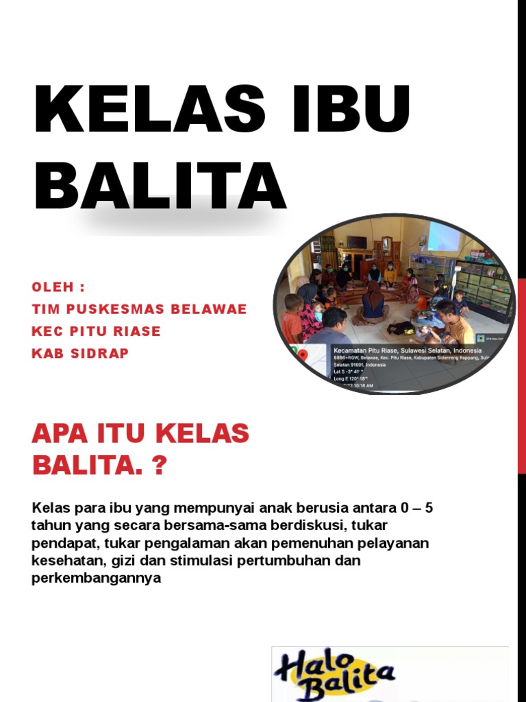 Kelas Ibu Balita | PDF