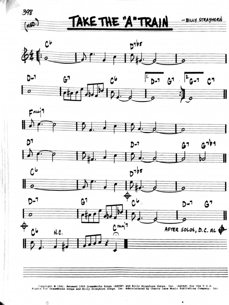 Take The "A" Train | PDF