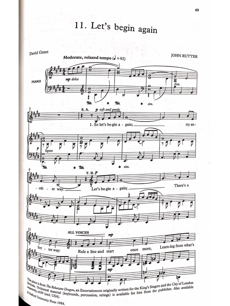 Let's Begin Again | PDF