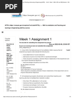 Week 5 - Assignment With Ans | PDF | Educational Assessment | Teaching