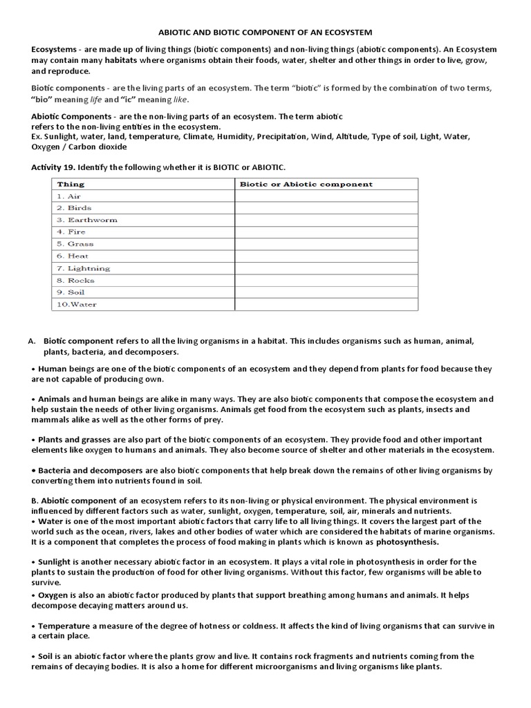 Science 7 Q2 Lesson 5 Ecosystem | PDF
