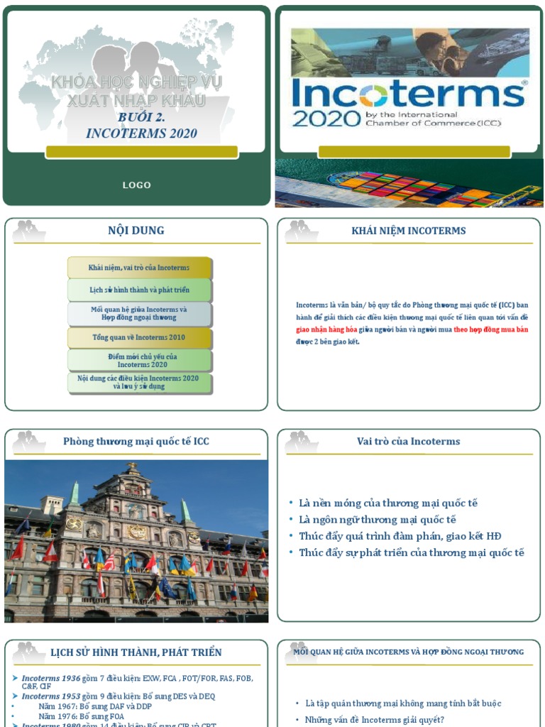 Bu I 2. Incoterms 2020 | PDF