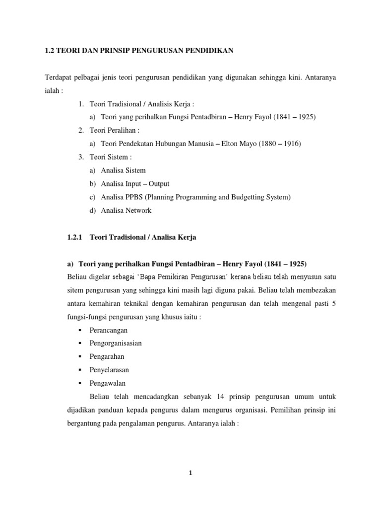 Pengurusan Pendidikan | PDF