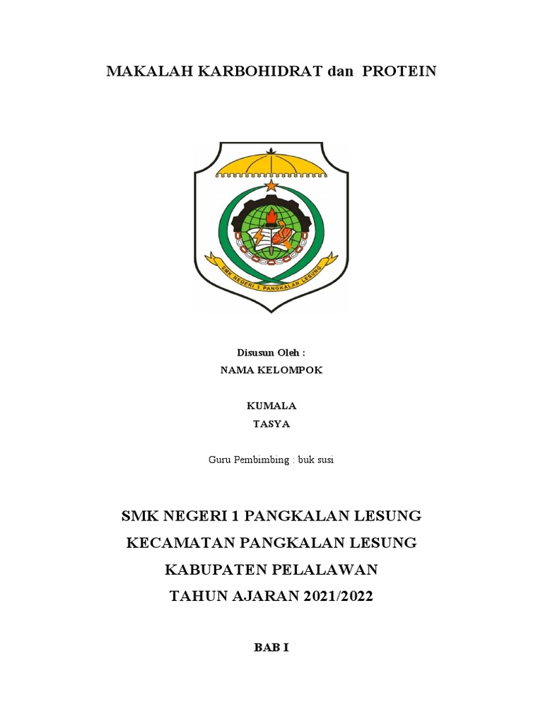 Makalah Karbohidrat Dan Protein | PDF