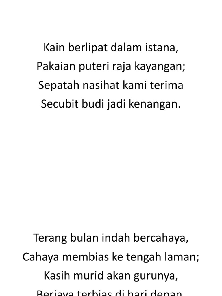 3 Pantun | PDF