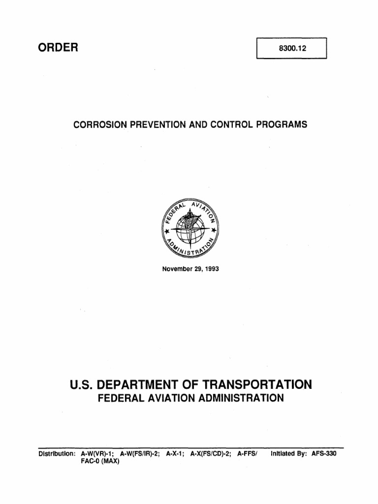FAA Corrosion Level Definition | PDF