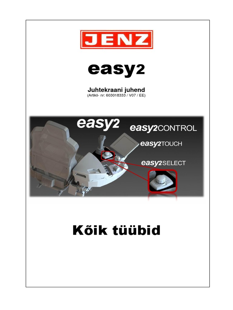 Jenz V07 Anleitung Easy2 | PDF