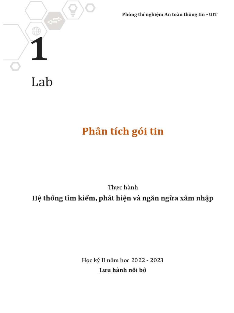 Lab 1 - Phan Tich Goi Tin | PDF