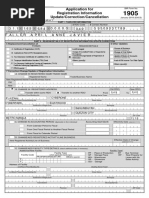 BIR Form 1905 PDF | PDF