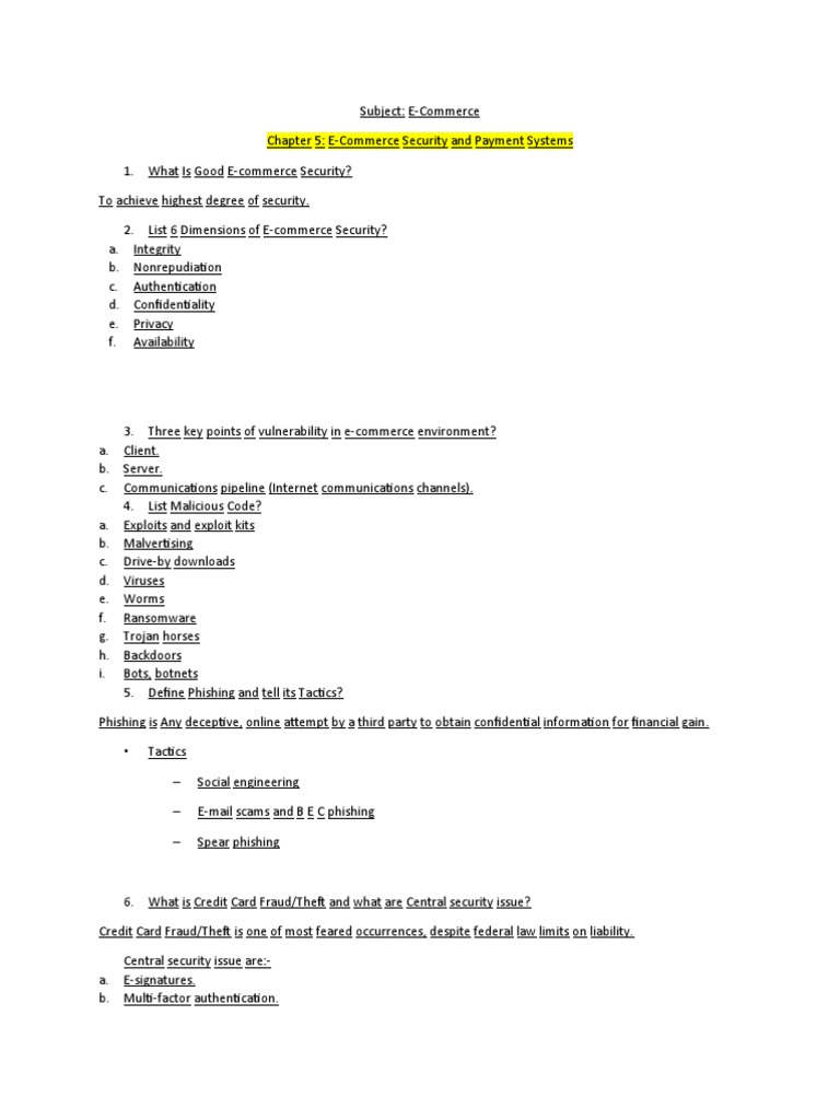 E-Commerce For Final Exam | PDF