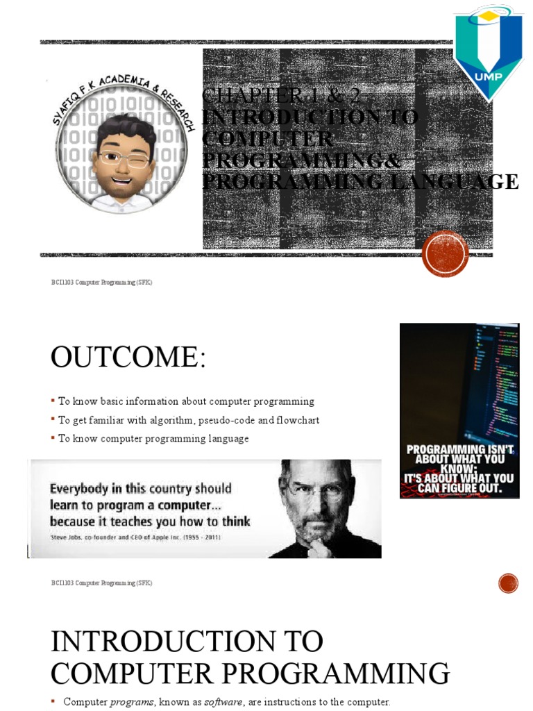 Chapter 1 & 2 - IntroToProgramming | Descargar gratis PDF | Programming ... Chapter 1 & 2 - IntroToProgramming | Descargar gratis PDF | Programming ...