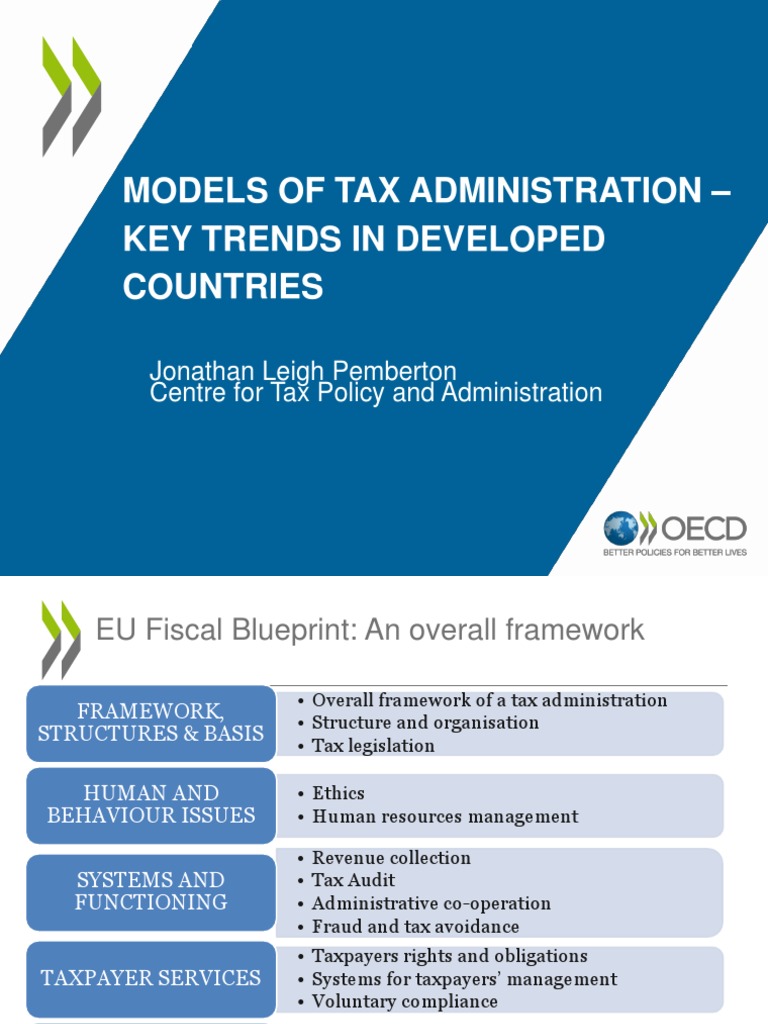 Tax Administration Series - Forofiscal OECD | PDF | Taxes | Policy