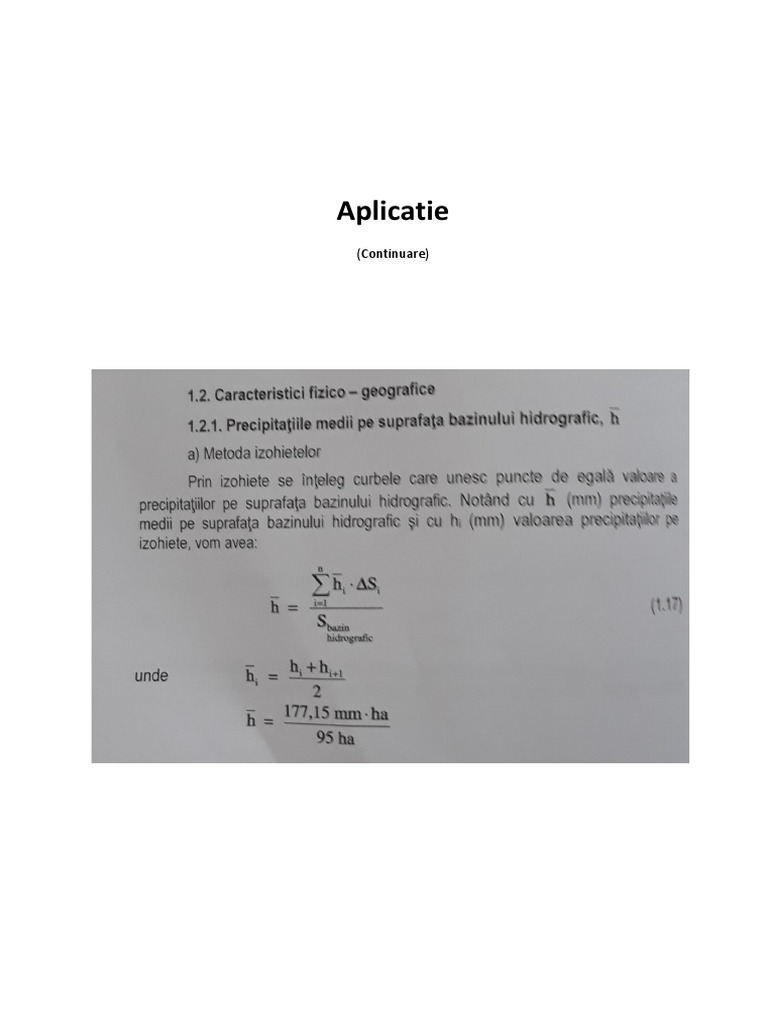 Hidrologie | PDF