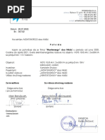 Rešenje o Imenovanju Odgovornog Izvodjaca Radova | PDF