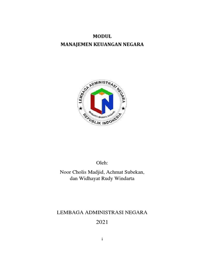 Modul LAN - MNJ Keu Neg - Edited 16 Maret 2022 | PDF