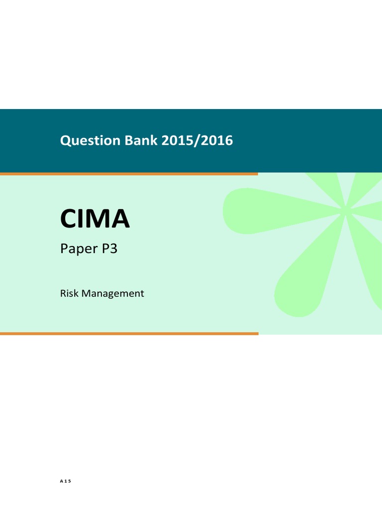 CIMA P3 First Intuition | PDF | Risk | Dental Implant