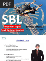 SBL Pre-December 2023 Mock Exam-A-VoltTech Motors (VTM) | PDF