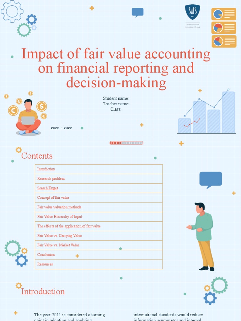 Impact of Fair Value Accounting | PDF