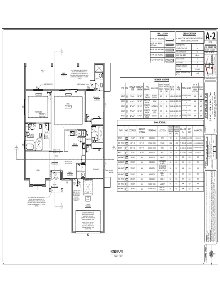 Genova XL Plano Arquitectonico | PDF | Building Technology | Architectural Elements