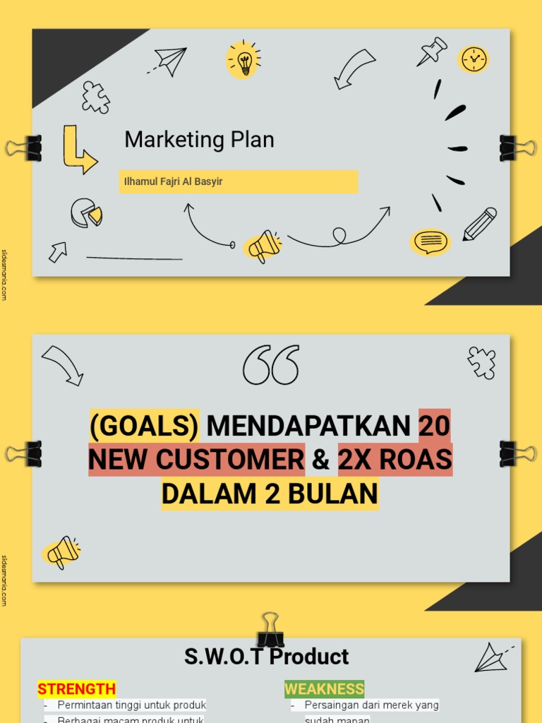 Marketing Plan Untuk Mediplus | PDF