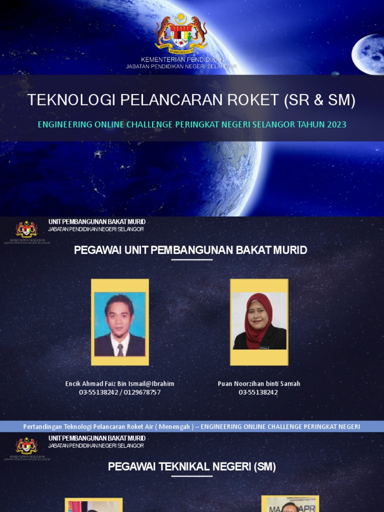 Taklimat Teknologi Pelancaran Roket Air Sr Sm Eoc 2023 Latest | PDF