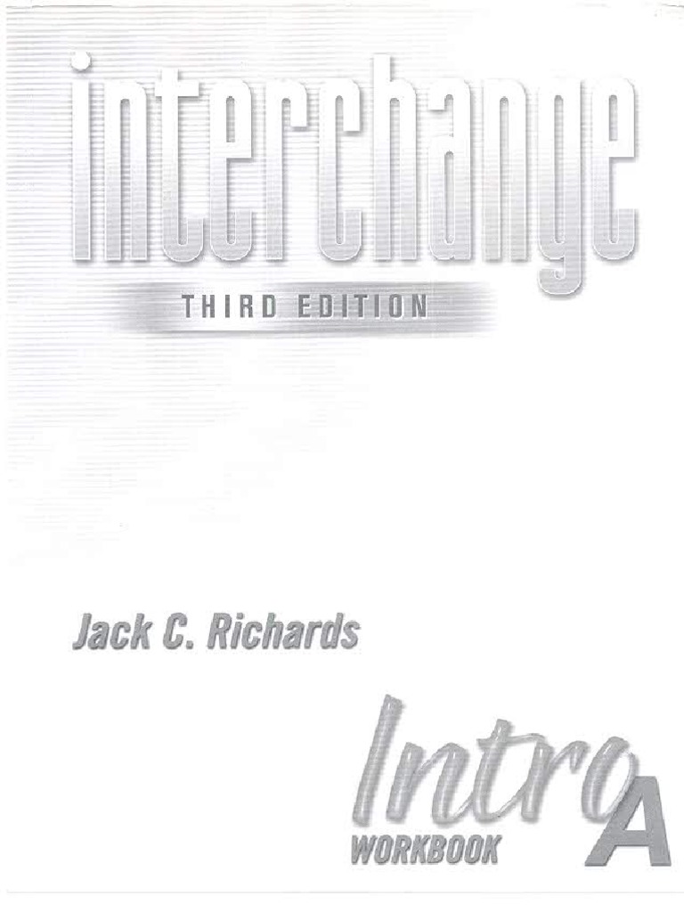 Interchange Intro A Workbook | PDF